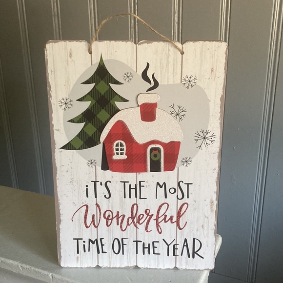 Holiday | Nwt Glittered Its The Most Wonderful Time Of The Year Holiday ...